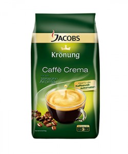 Jacobs Kronung Caffe Crema cafea boabe 1kg - Coffee Place
